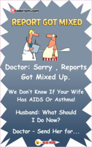 FUNNY JOKE - When Reports Got Mixed Up