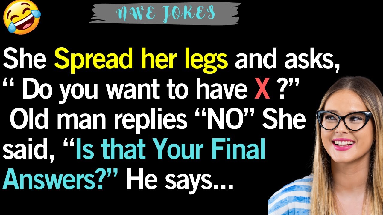 Women spread her Legs and asked ... FUNNY JOKE